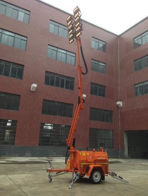 Led lighting tower generator 9m