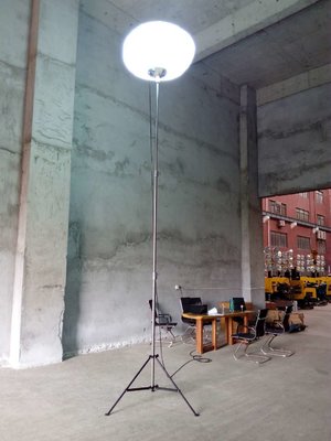 1000W metal halide lamp balloon lighting tower with tripod manual or pneumatic