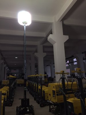 1000W metal halide lamp balloon lighting tower with tripod manual or pneumatic