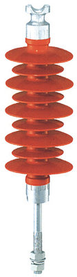 10KV And 15KV  Line Post Silicone Insulators / High Voltage Porcelain Insulators