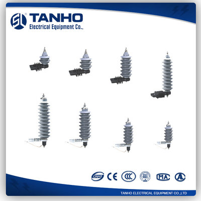8.1 5KA  Silicone Rubber Distribution Surge Arrester Gray Export Type