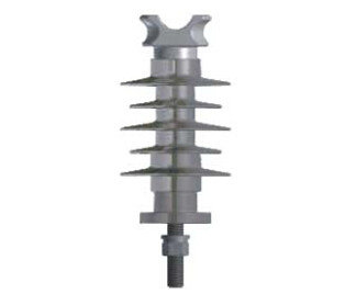 12KV Gray Color Composite Pin Insulator FPQ Type / Railroad Insulators