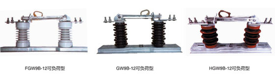GW9B-12 Hv Disconnector Switch For Power System , Vertical Break Switch