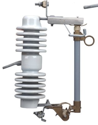 24KV Outdoor High Voltage Drop Out Fuse Cutout  100A Grey Porcelain