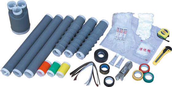 10KV 3 Three Cores Cable Termination Kit  Full Cold Shirnkable