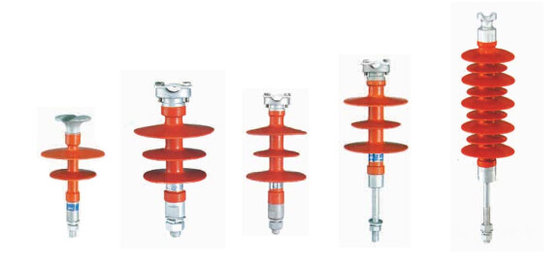 Red Pin Composite Polymer Insulator for High and Medium Voltage