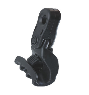 Insulated Neutral Messenger Suspension Clamp with UV Black Thermoplastic