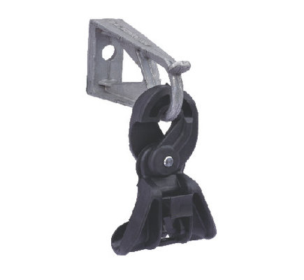High strength aluminum alloy electrical insulated ABC Fitting Suspension clamp bracket