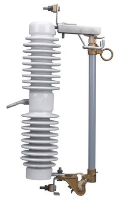 200A 30KV Grey Outdoor Dropout Fuse Porcelain Cutouts High - voltage Fuse