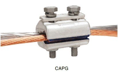 CAPG type Bimetal  Pallel Groove Clamps Aluminium Copper Connectors