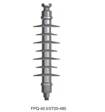 Gray Color Pin Composite Polymer Insulator for High Voltage Power Line 40.5KV