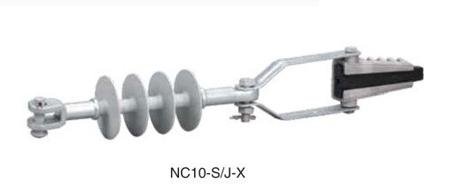 Polymer Station Post Insulators With Tension Clamp Composite Tension String