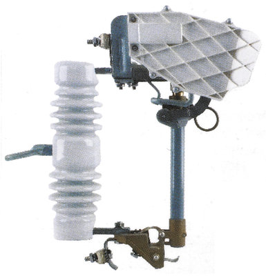 Porcelain 12-15kV High Voltage Cut Out  With Arc For Transmission Line