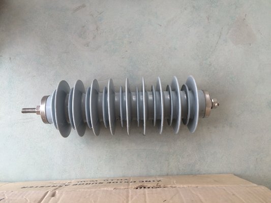 10KA 30kv Polymer high voltage lightning arrester / Transmission Line Surge Arrester