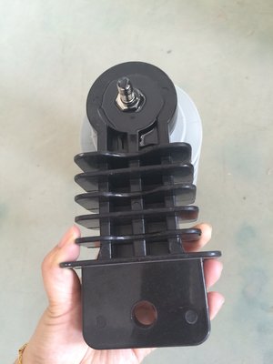 10KA Gray Export Type Silicone Rubber  Zinc Oxide Surge Arrester for Alternator and electromotor