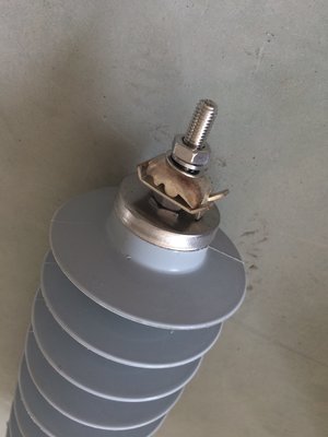 10KA Gray Export Type Silicone Rubber  Zinc Oxide Surge Arrester for Alternator and electromotor