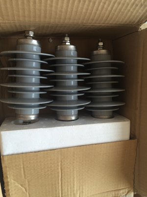 Gapless Type Polymer 11kv Lightning Arrester / Zinc Oxide Surge Arrester