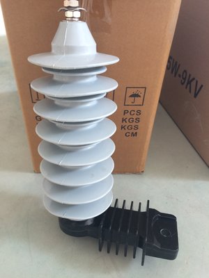 5KA Gray Export Type Gapless Electrical Surge Arrester With  Silicone Rubber