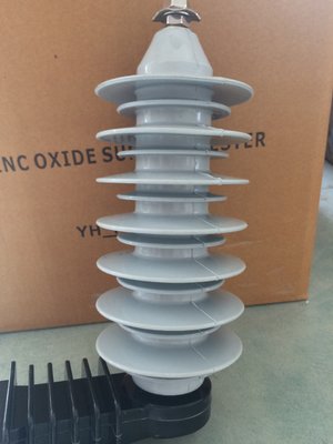 High Voltage Zinc Oxide Electrical Surge Arrester And Lightning Arrester