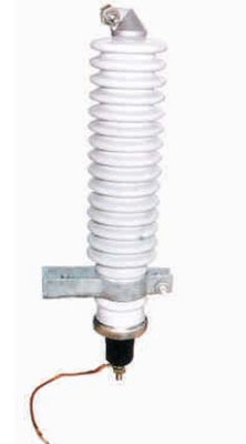 Self - Standing Porcelain Lightning Surge Arrester Housed With Series Gap