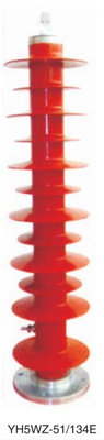 Outdoor Zn Oxide Lightning Surge Arrester of power station type YH5WZ