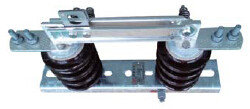 Porcelain Insulator C Type Pole Mounted Disconnect Switch 10 - 15kV