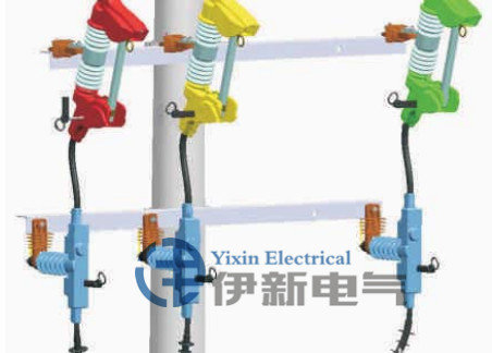 Transmission Line Surge Arrester Without Gaps , Polymer Surge Arrester 5KA 17kv