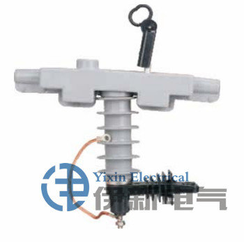 Transmission Line Surge Arrester Without Gaps , Polymer Surge Arrester 5KA 17kv