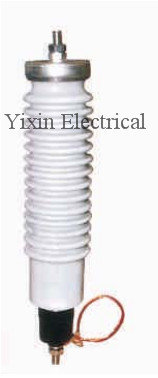 Outdoor Porcelain lighting arrester Y5C with series gap 5KA