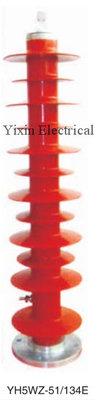 Red Zinc Oxide Modern Surge Arresters / Electrical Surge Arrester