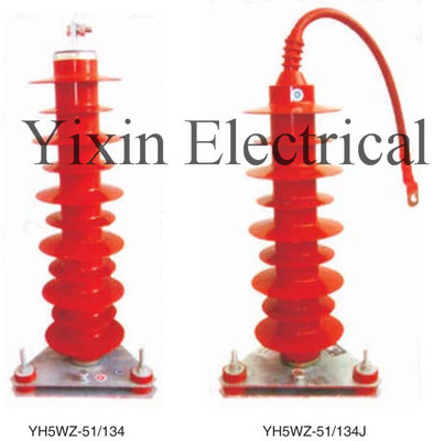 Red Zinc Oxide Modern Surge Arresters / Electrical Surge Arrester