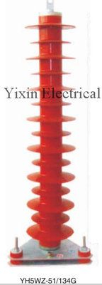 Red Zinc Oxide Modern Surge Arresters / Electrical Surge Arrester