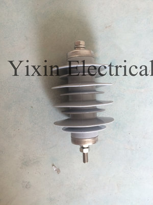 Gapless Type High Voltage Lightning Arrester Rubber , Zinc Oxide Surge Arrester