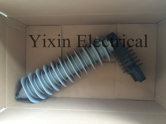Polymer High Voltage Lightning Surge Arrestor / Gapless Surge Arrester 10KA 36kv