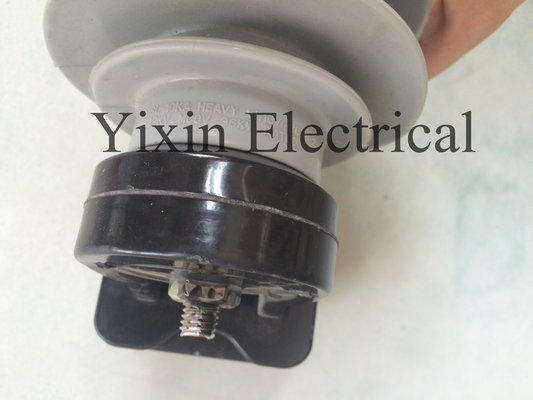 Polymer High Voltage Lightning Surge Arrestor / Gapless Surge Arrester 10KA 36kv