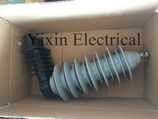 Polymer Light Arrester High Voltage Zinc Oxide Surge Arrester Mcov 10KA 21kv