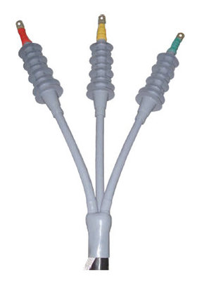 Rubber 3 Three Cores Cold Shrink Cable Termination Outdoor 35KV