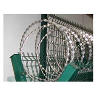 BTO &amp; CBT low price galvanized concertina razor barbed wire, razor barbed wire, razor wire