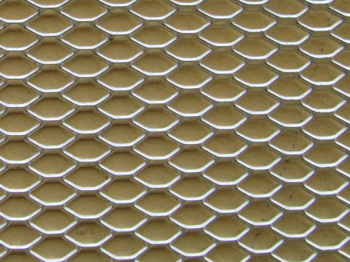 gothic mesh , 0.5mm color painting metal expanded steel sheets