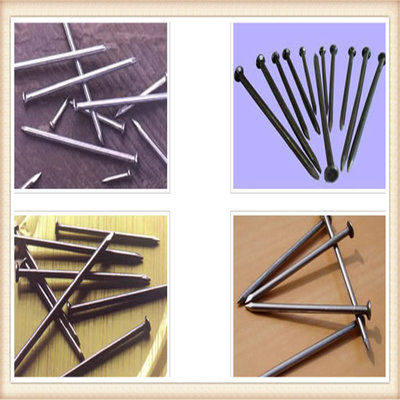 3 / 4\" Common Wire Nails Smooth Shank Diamond Point Polished For Building Construction common nails
