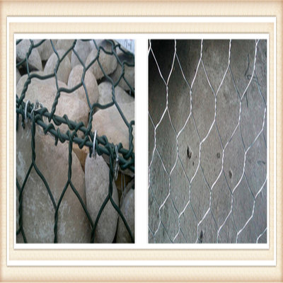 Low Carbon Galvanized Steel Wire Gabion Basket For Soil Retention