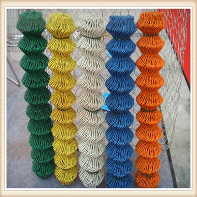 1.8 - 4.5mm Diameter Chain Link Fence With 35 * 35 Aperture For Playground