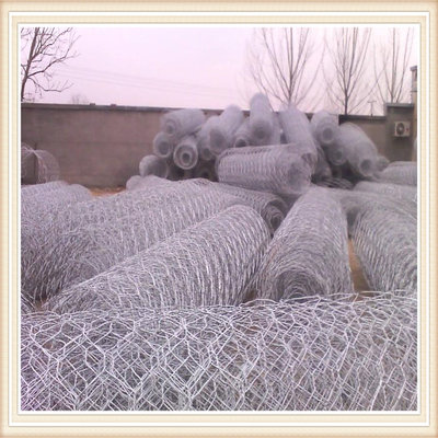 Hot Dipped Galvanized Gabion Boxes Custom Sizes For Bridge Protection