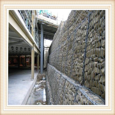 Automatic Gabion Box Machine Gabion Wire Baskets , Spiral Coiling Machine