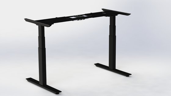 Office Desk adjustable height table sit to stand workstation