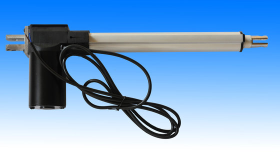 24v linear motor 200mm stroke with 6000N load, IP43 track linear actuator with controller system