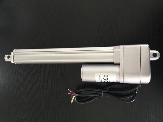 12v or 24v dc electric linear actuator with pot, mini size electric piston for industry use, linear actuator for sweeper