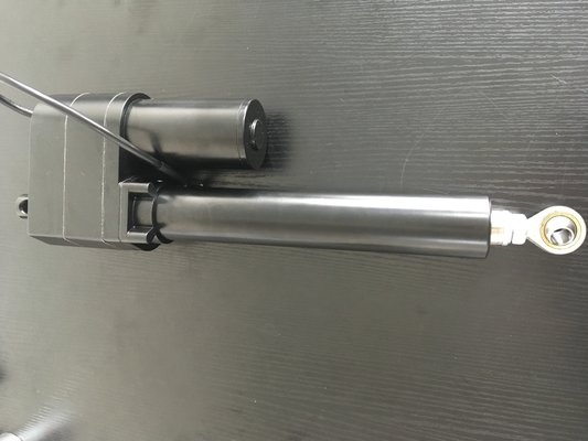 waterproof dc electric linear actuator for baling machine, 12v brush motor actuator 6000N push pull load
