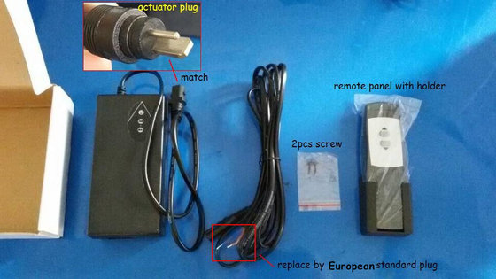Linear actuator controller system, 12volt /24volt wired/wireless controller system