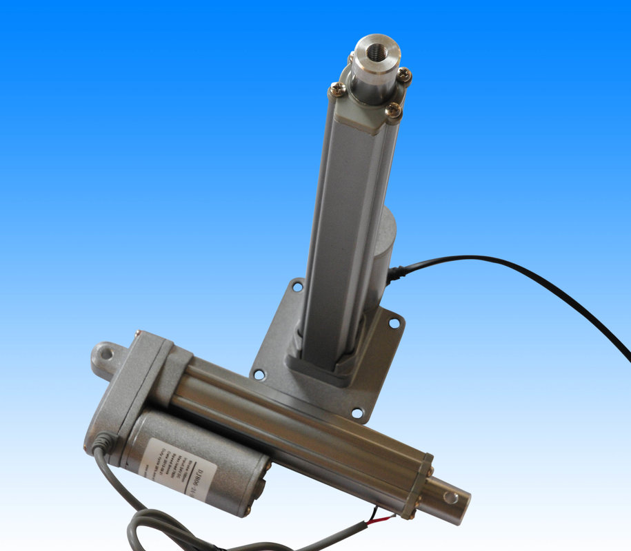 mini electric actuator 12v, industry micro linear actuator IP65, 1inch stroke 500N load linear drive
